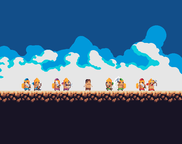 Pixelart - Gladiator Pack by PixelSquad