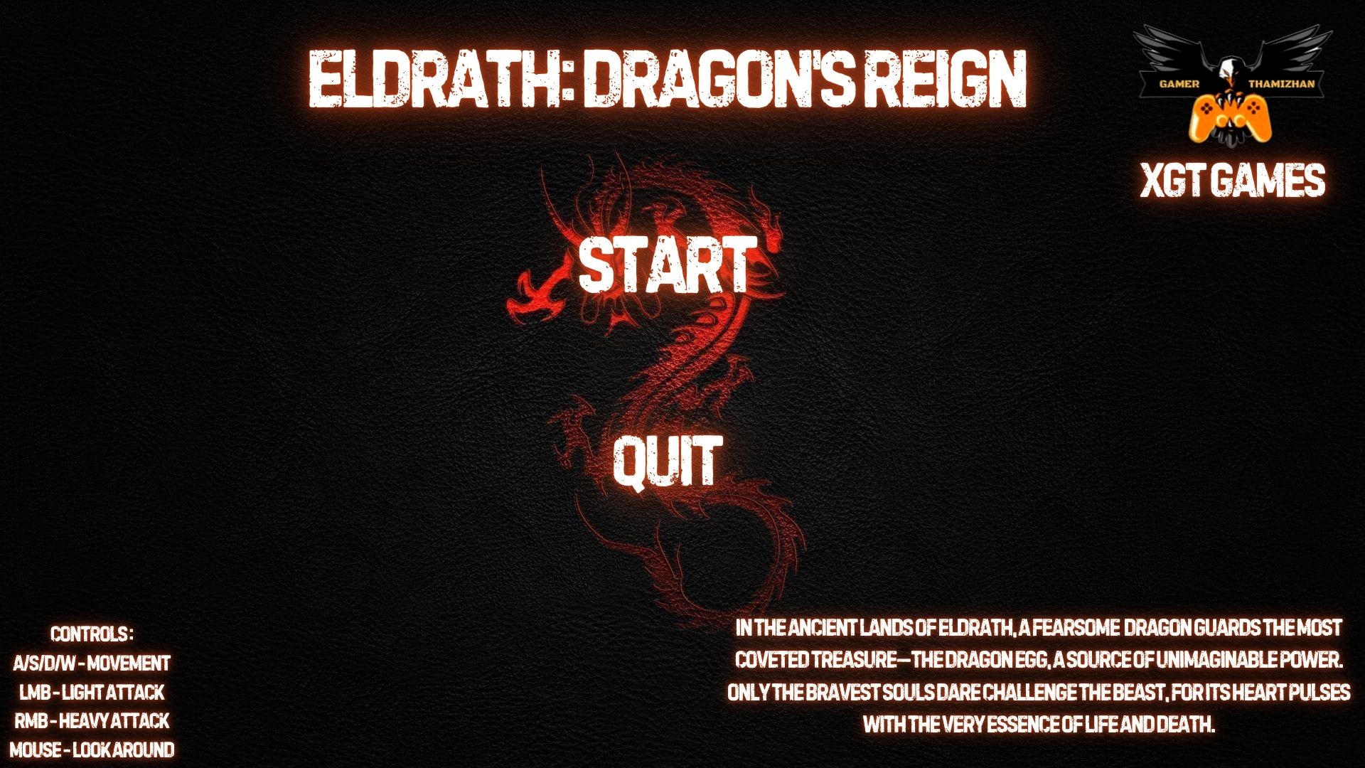 ELDRATH DRAGON'S REIGN by GAMER THAMIZHAN for Dungeon Devs - itch.io