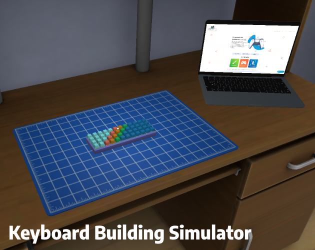 Keyboard Building Simulator [ DEMO ] by Coding Mantis Games