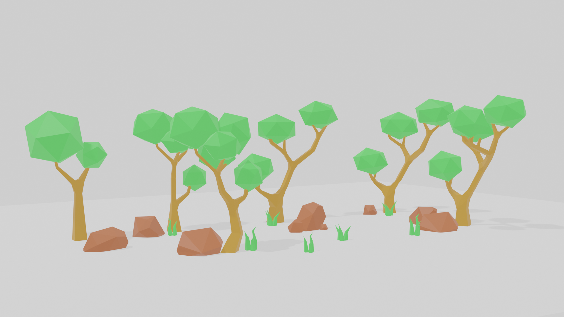 Low poly nature pack by shadow
