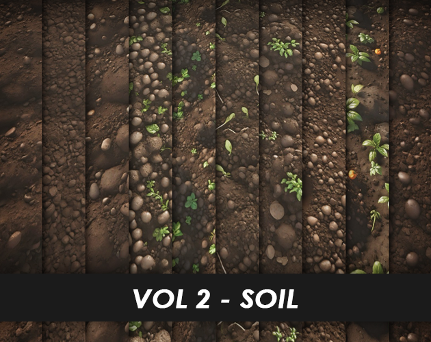 Realistic Textures – Vol 2 – Soil by oleekconder