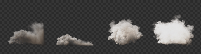 PNG Sequences - Loopable Smoke Loops Low Poly by NoDogsNoMasters