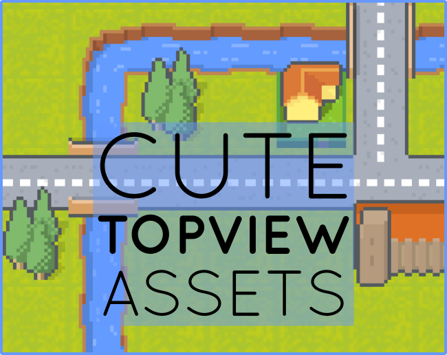 Cute Top View City Sprite [FREE] by Nighten