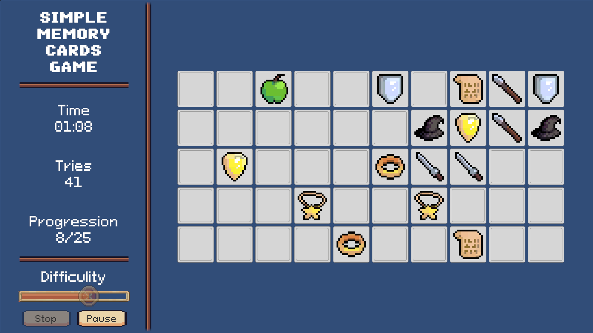 Simple Memory Card Game by ShamsOfLeningrad