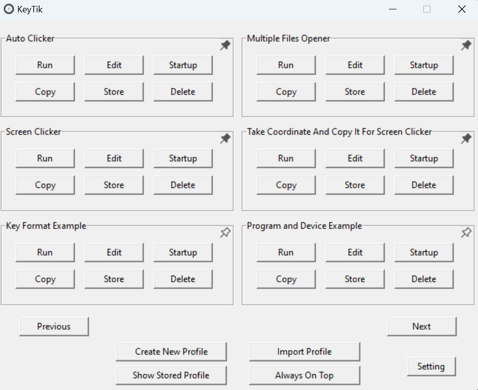 Keytik Multi Profile Keyboard Remap Auto Clicker Screen Clicker In A Single App V1 7 2 Update