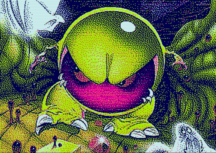 Mad Mix Game (Amstrad PCW / PCW Plus) by EnriqueGGalvez