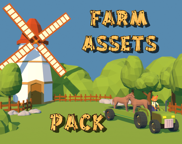 3D Farm Asset Pack by animagic.3D