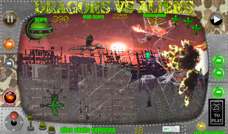 Dragons vs Aliens LITE by ZeroClueGaming