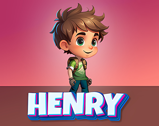 Henry - 2D Animated Character (Spriter) by Gamelauncher Shop