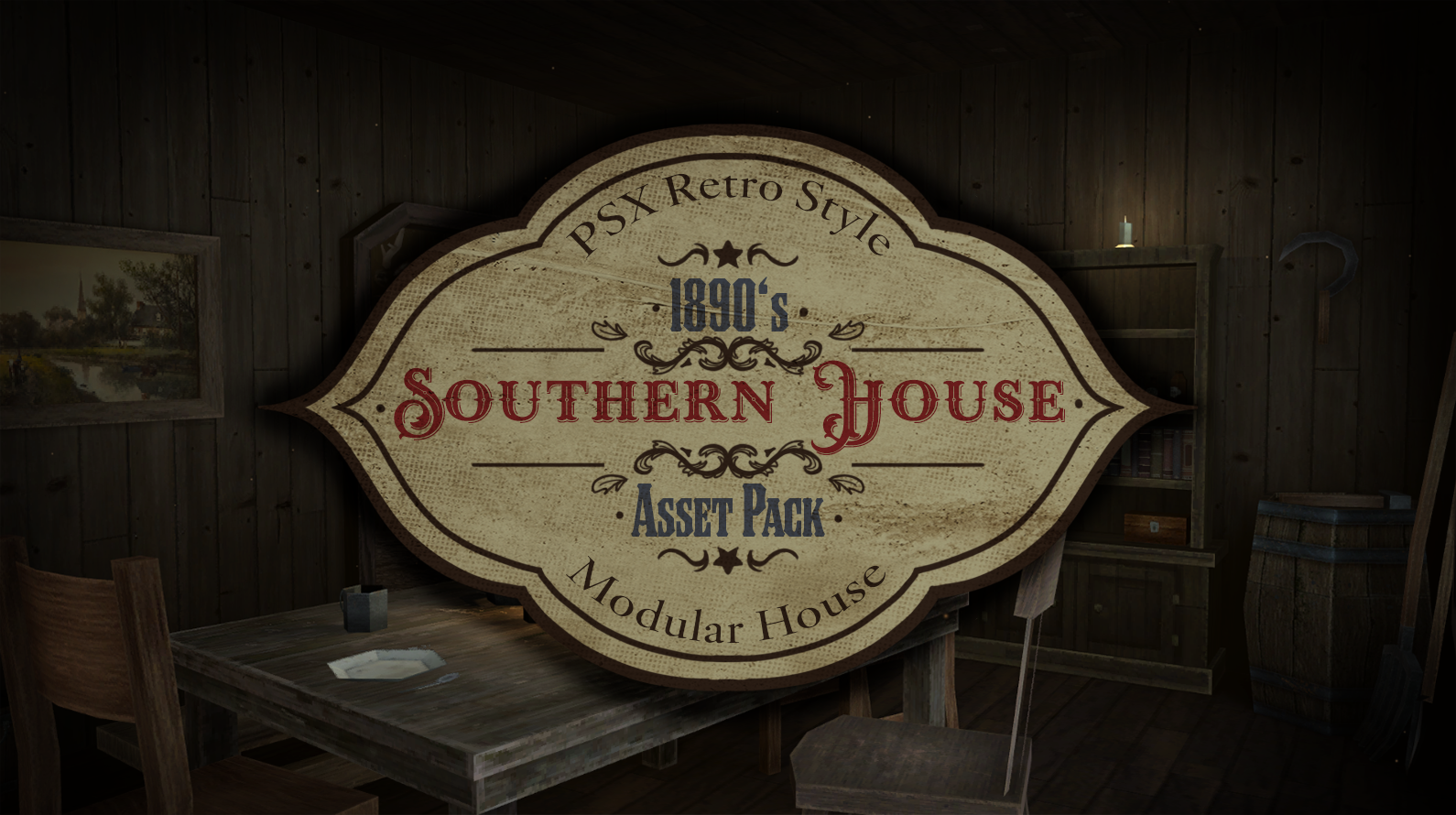 PSX Style - 1890s Southern House Pack by Raventryn