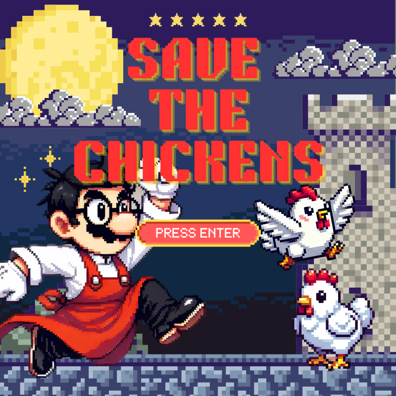 Save the chickens by raquelvencovsky