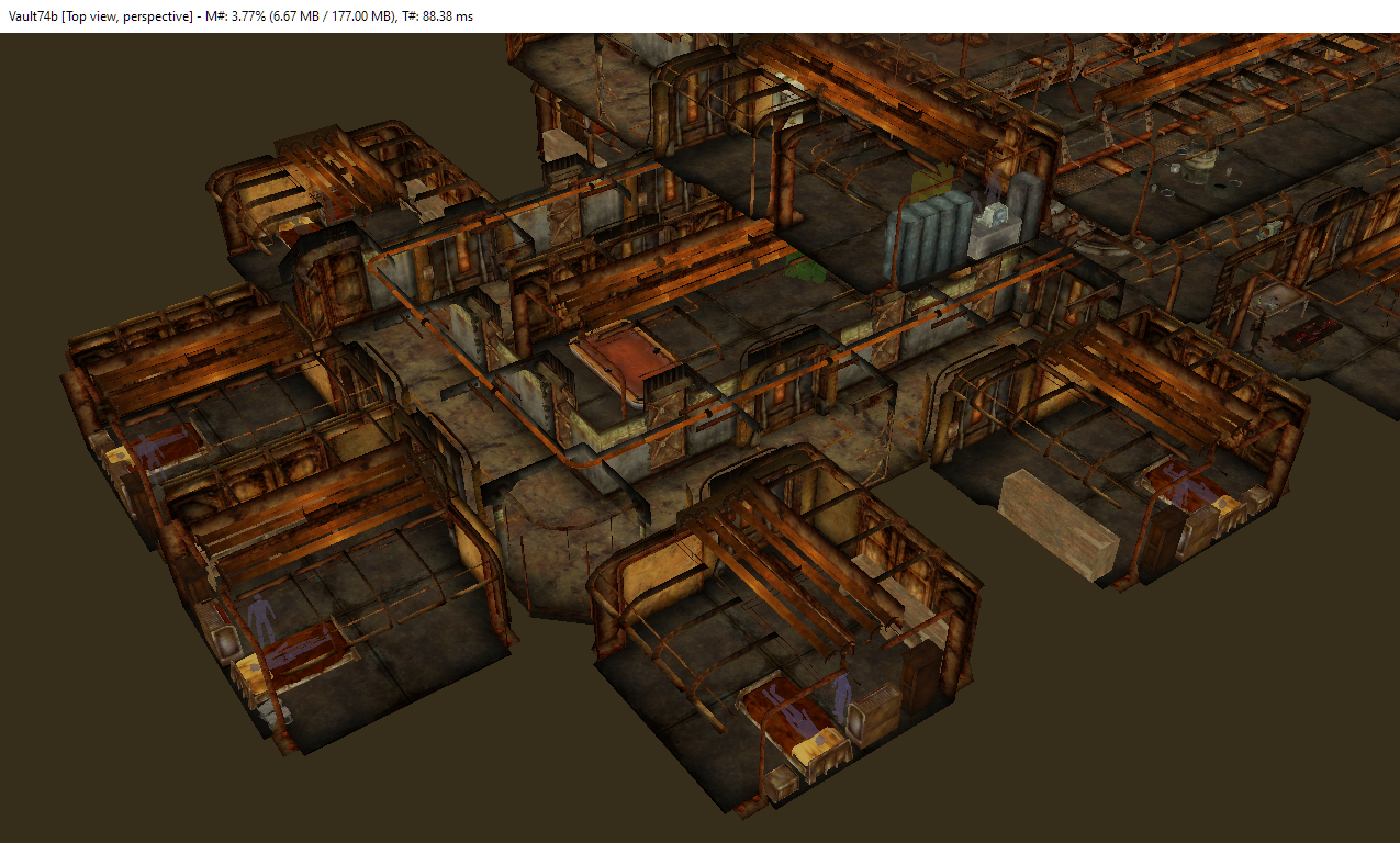 Fallout: New Vegas Custom Vault Mod - Level Designer by Daniel Reber