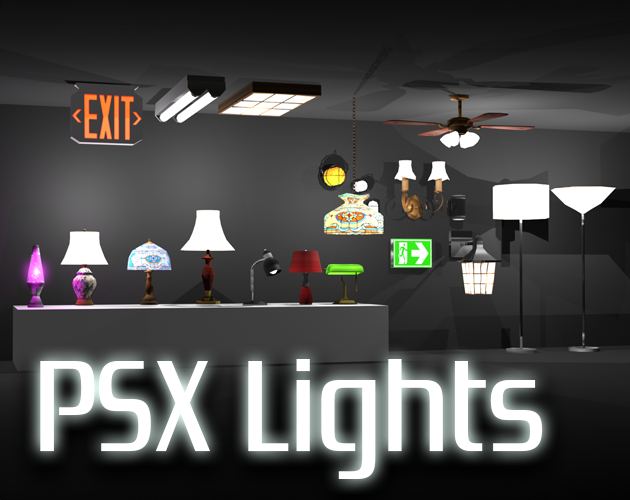 PSX Lighting Asset Pack by Ink Ribbon