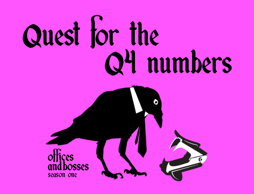 Quest for the Q4 Numbers by sarriest