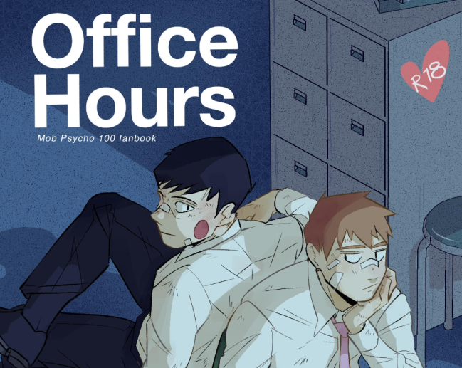 Reigen/Dimple fancomic: Office Hours by pridoo