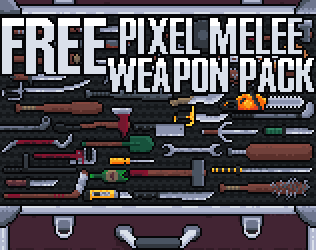 Free Pixel Melee Weapon Pack - Asset Pack by Domin Dev