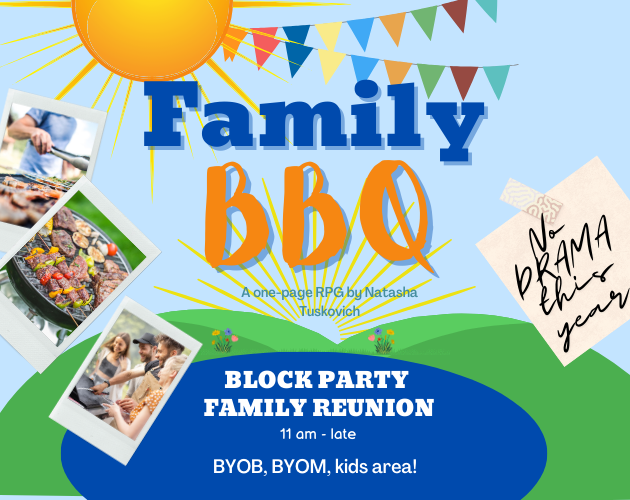 Family BBQ - 1 Page RPG by Fox Feather Press