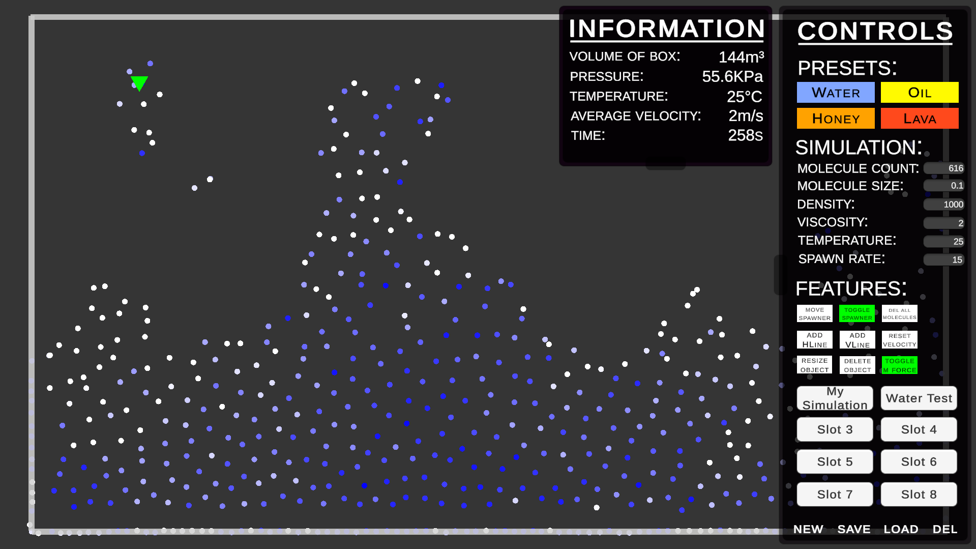 Fluid Simulator 2D v1.0 by JakeWisbey