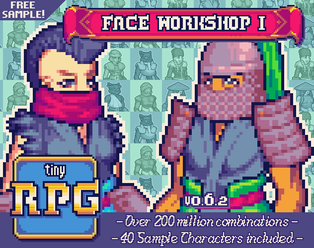 Missing Facesets - Tiny RPG - Face Workshop I by tiopalada