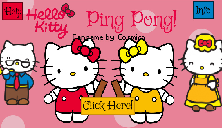 Hello Kitty: Ping Pong! by Cosmico1288