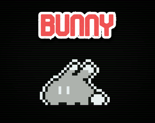 Bunny! (2d animated 16-bit pixel-art character) by Duckhive
