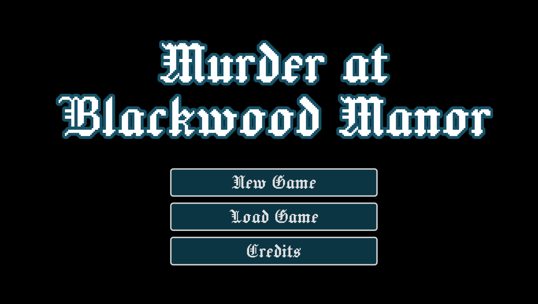 Murder at the Blackwood Manor by MaxNoragami