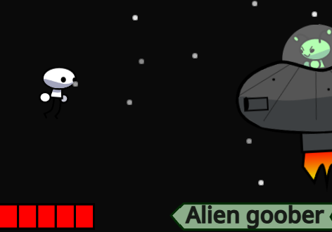 goober in space 2 - goober in space 1 by Bean the scratcher
