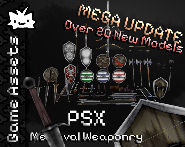 UPDATED PSX Medieval Weaponry by Puck