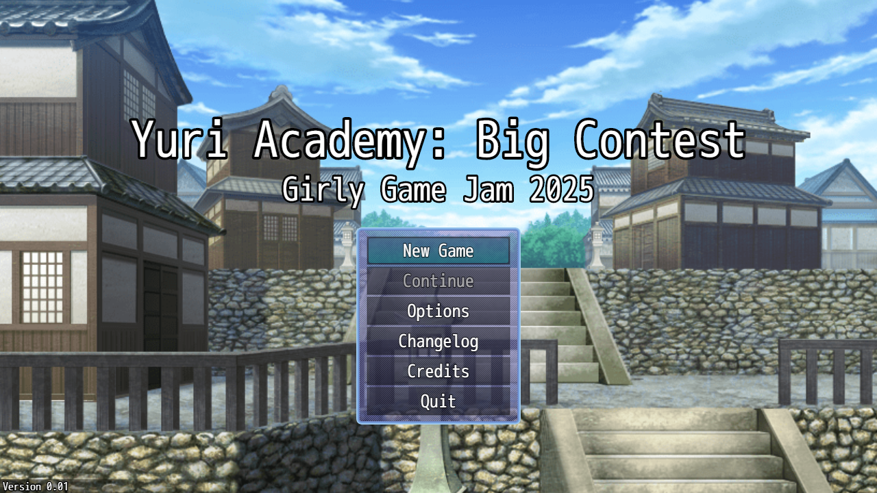 Yuri Academy: Big Contest by AzurePlay for 🌸 Girly Game Jam 🌸 - itch.io