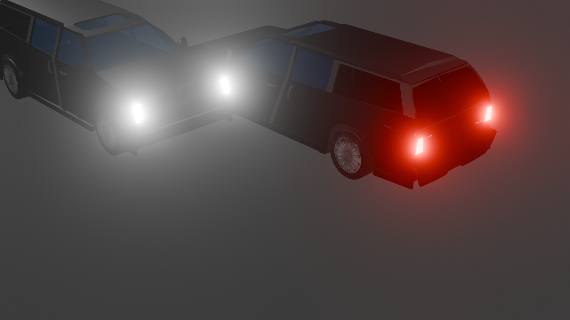 First car model, preparing my entry for the "Road Trip Game Jam" - itch.io
