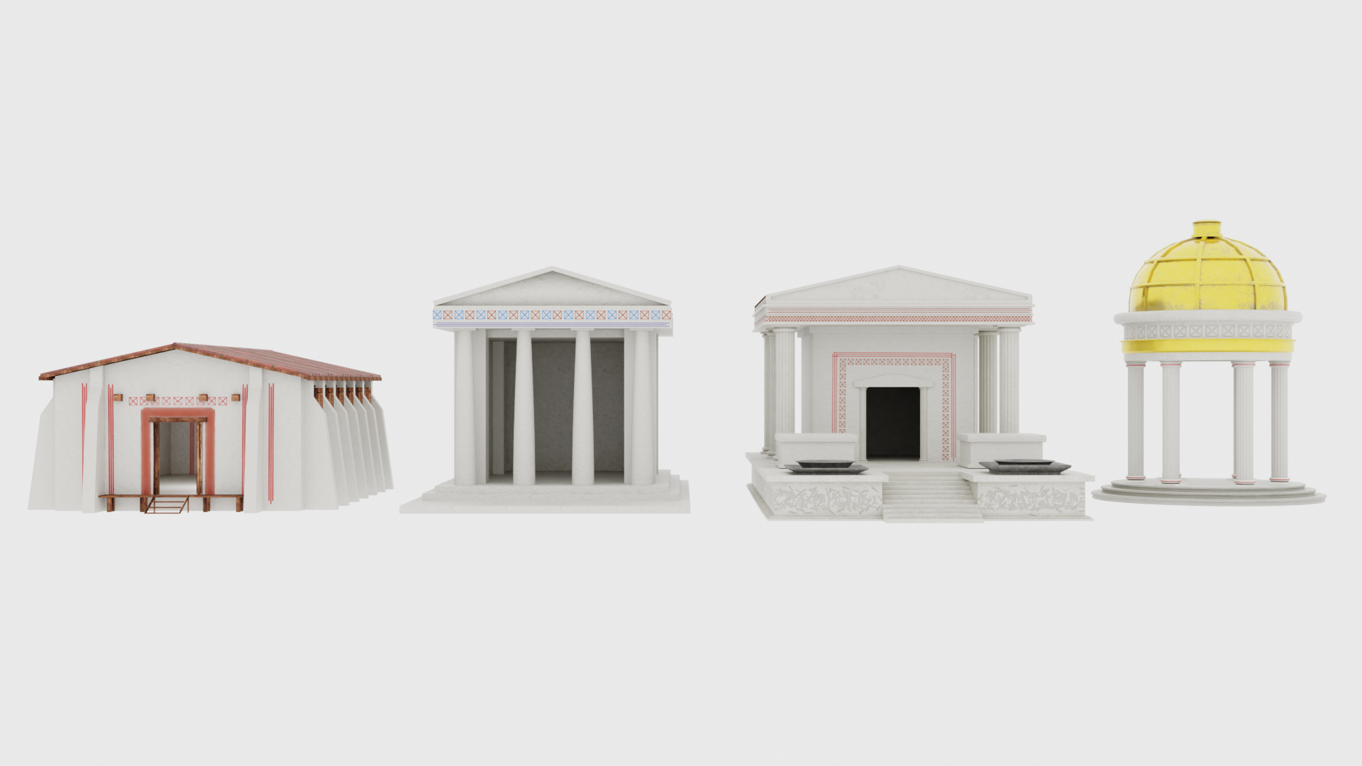 Roman Buildings by Daniel