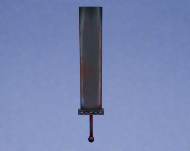 Low Poly Great Sword by Aple