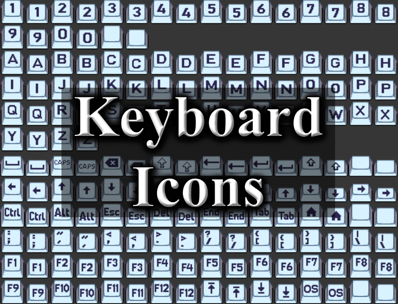 [Icons] Keyboard Icons by Casper Gaming