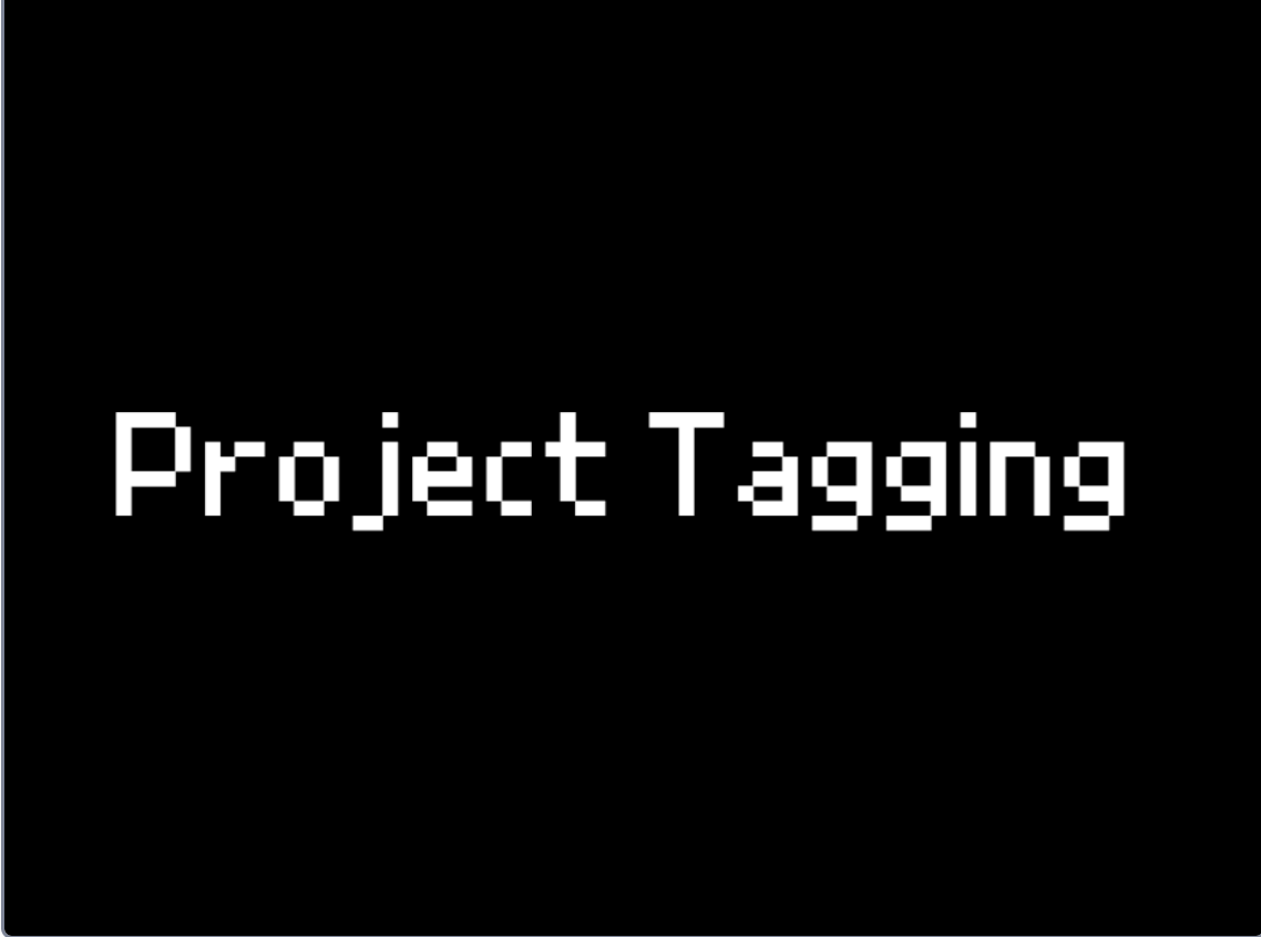 Project Tagging by Blu🔵