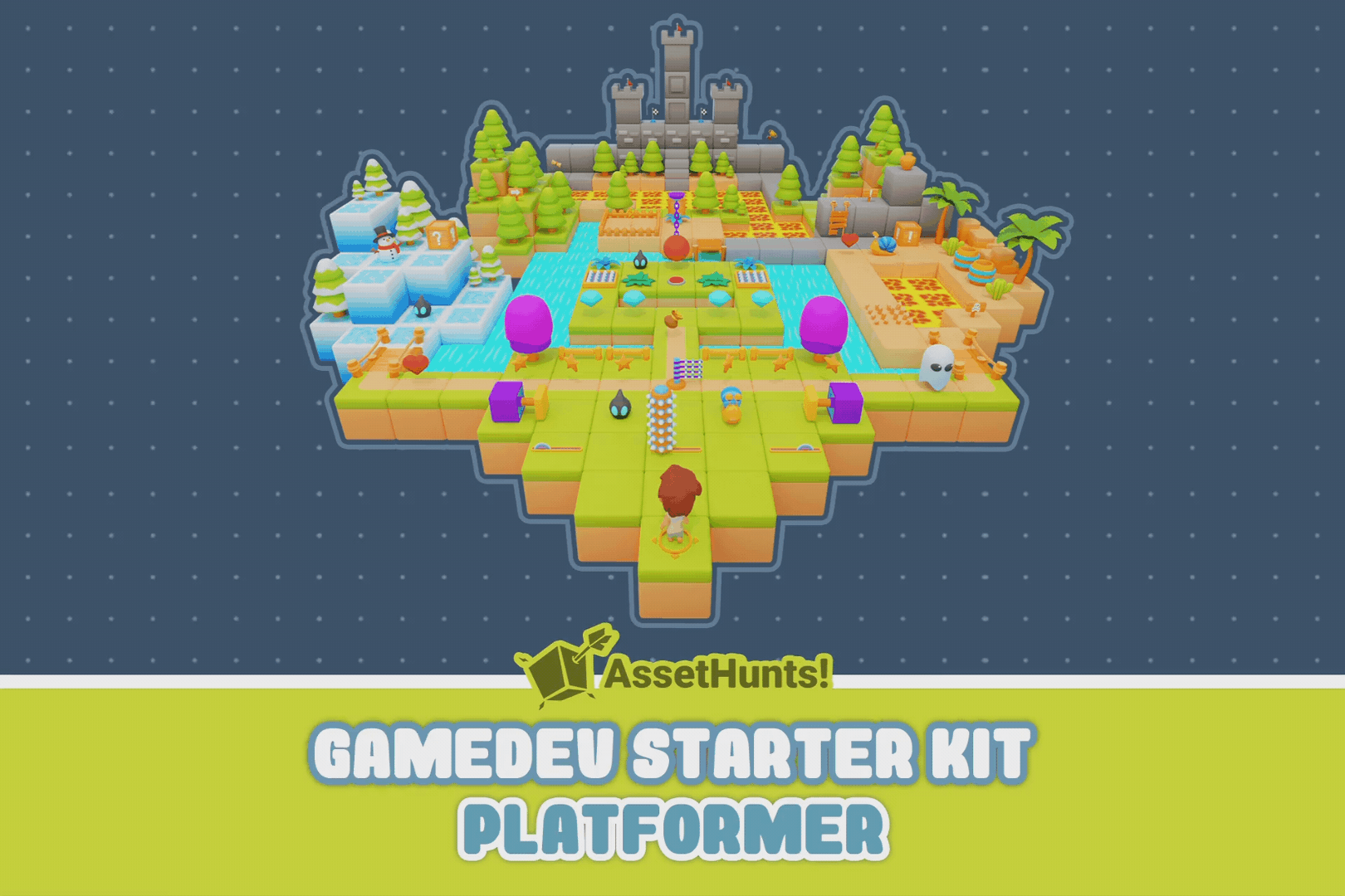 v1.0.0 Initial Release! - GameDev Starter Kit - Platformer by AssetHunts!
