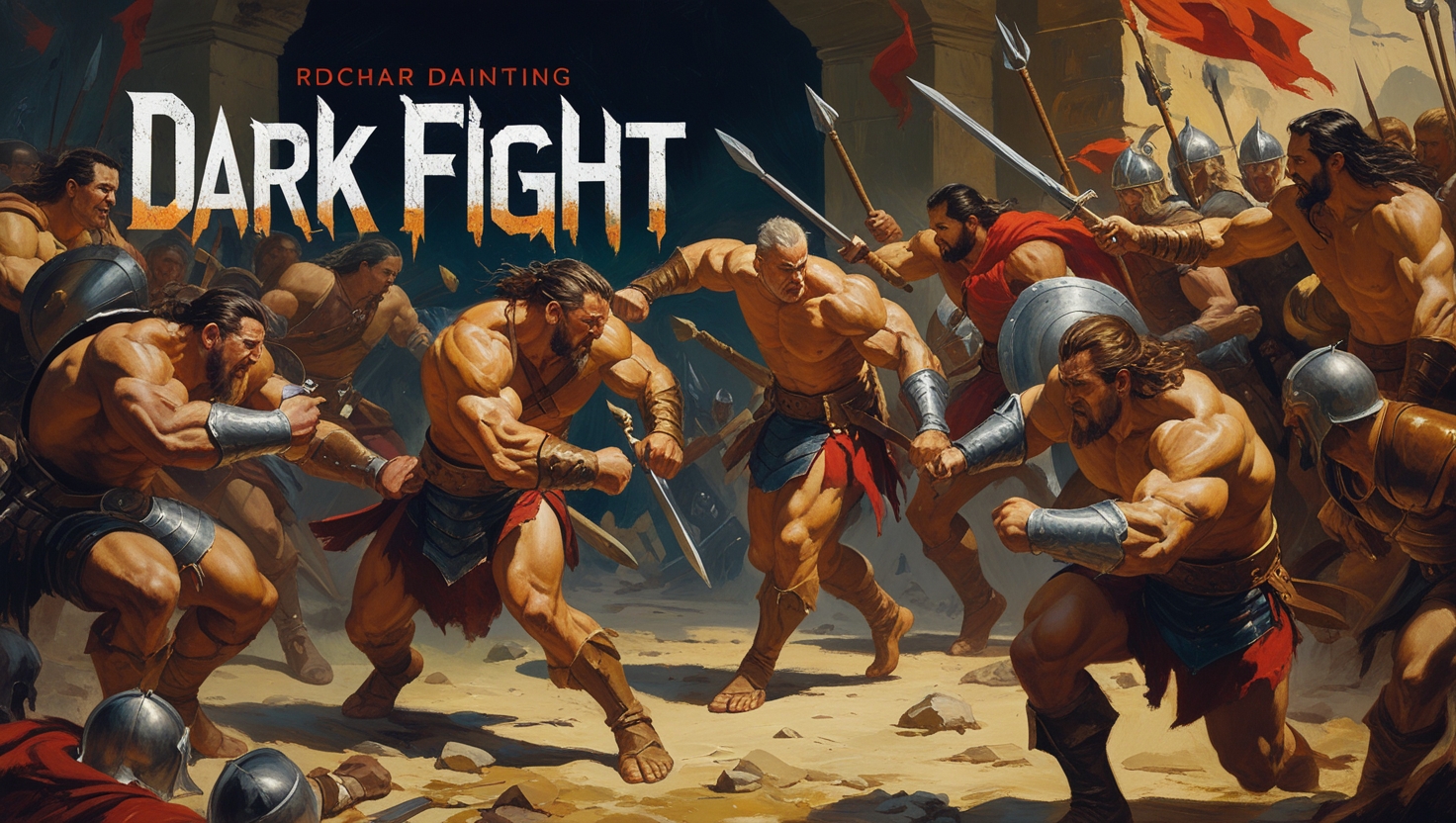 Dark Fight by xiqbalpro