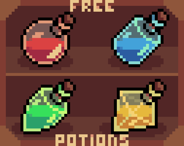 Free Pixel Potions By Hyell