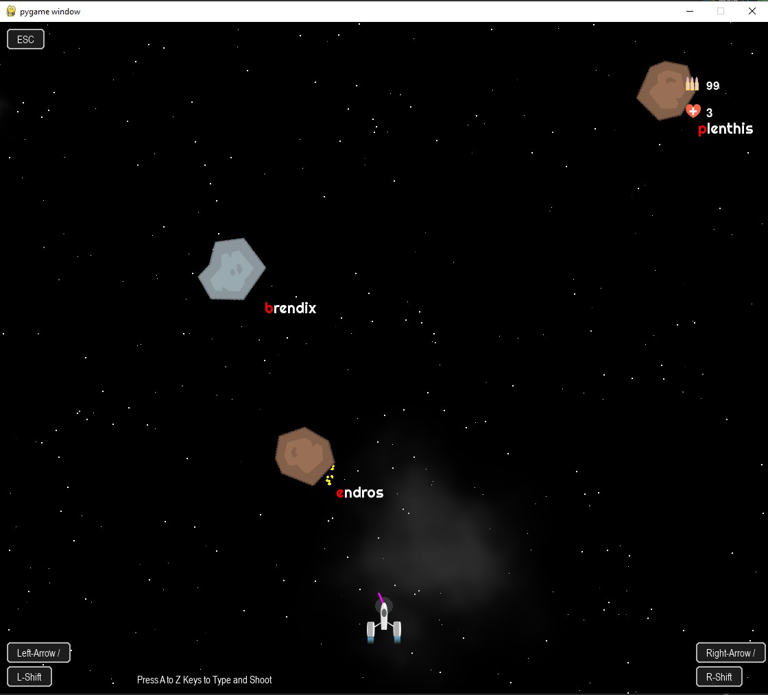 TypingShooter by Bunny3001