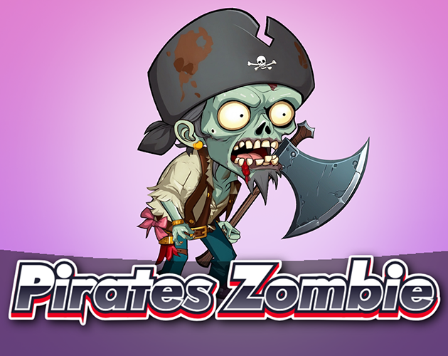 Pirates Zombie - 2D Animated Character (Spriter) by Gamelauncher Shop