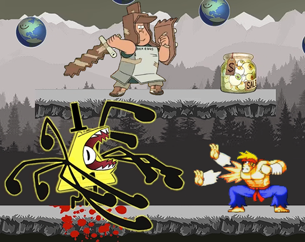 Bill Cipher in Stan's mind The Game by Mitsi