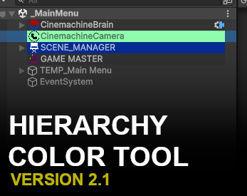 Version 2.0 - Hierarchy Color Tool v2.1 | Unity Editor Tool by Sauce Box Games