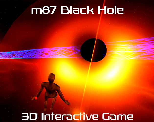 m87 Black Hole 3D Interactive Game - Prototype by hanges