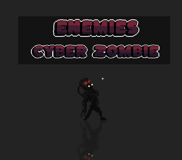 Enemies Series - Cyber Zombie by Dead Pixels