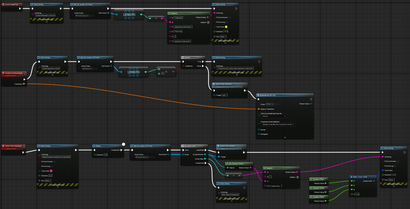 7 Enemies Blueprints - Coding 1 - 7 Enemies by JamiRen