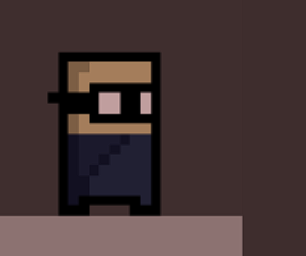 Spy 16x16 Character by Stealthness