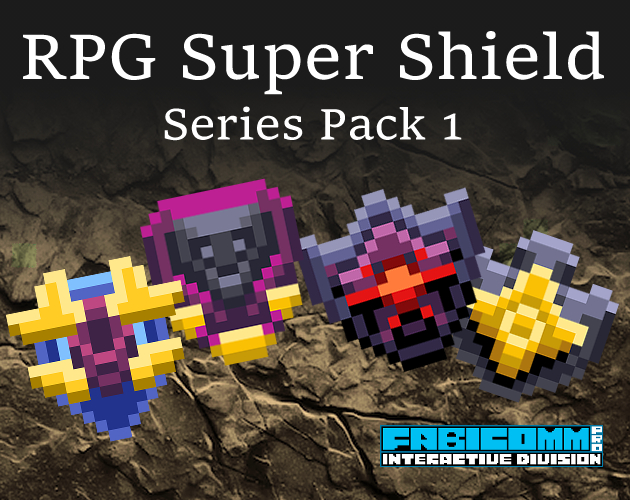 RPG Super Shield Series - Pack 1 by Fabicomm Pro.