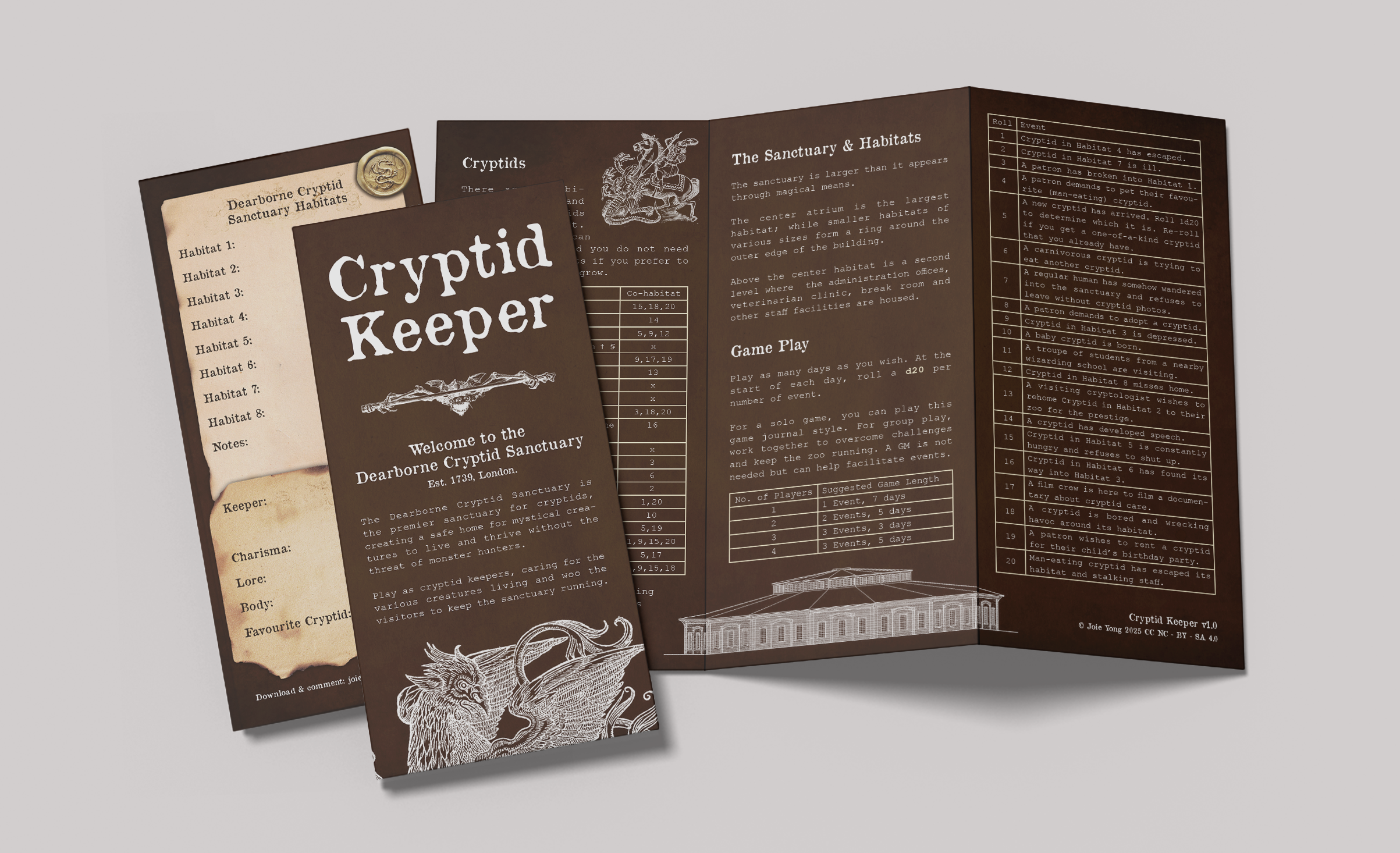 Cryptid Keeper by Joie Yong