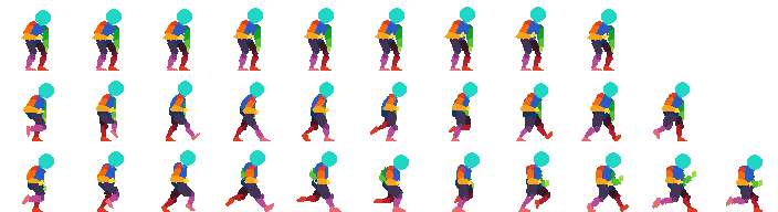 Devlog - Rojatzo's 2D animation reference sprites. by Rojatzo
