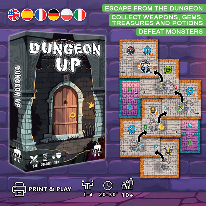Dungeon Up by Titan Boardgames