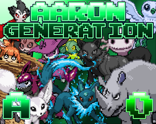 Aaron Sprites | Generation 0 | 27 Creatures by AaronSprites